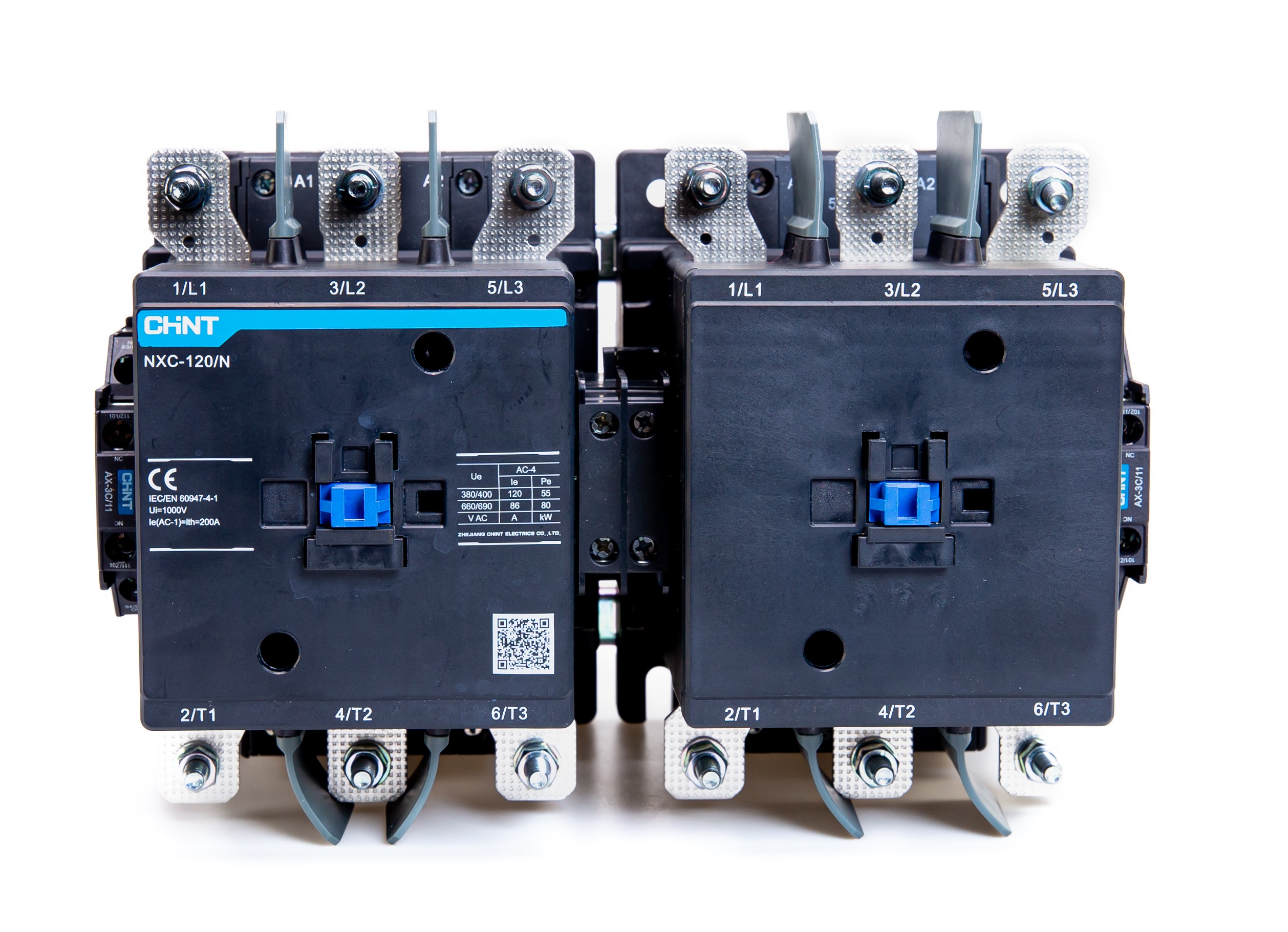 Contatores Intertravados - NXC-120 A - Tripolares - Marca Chint • K-Gen ...